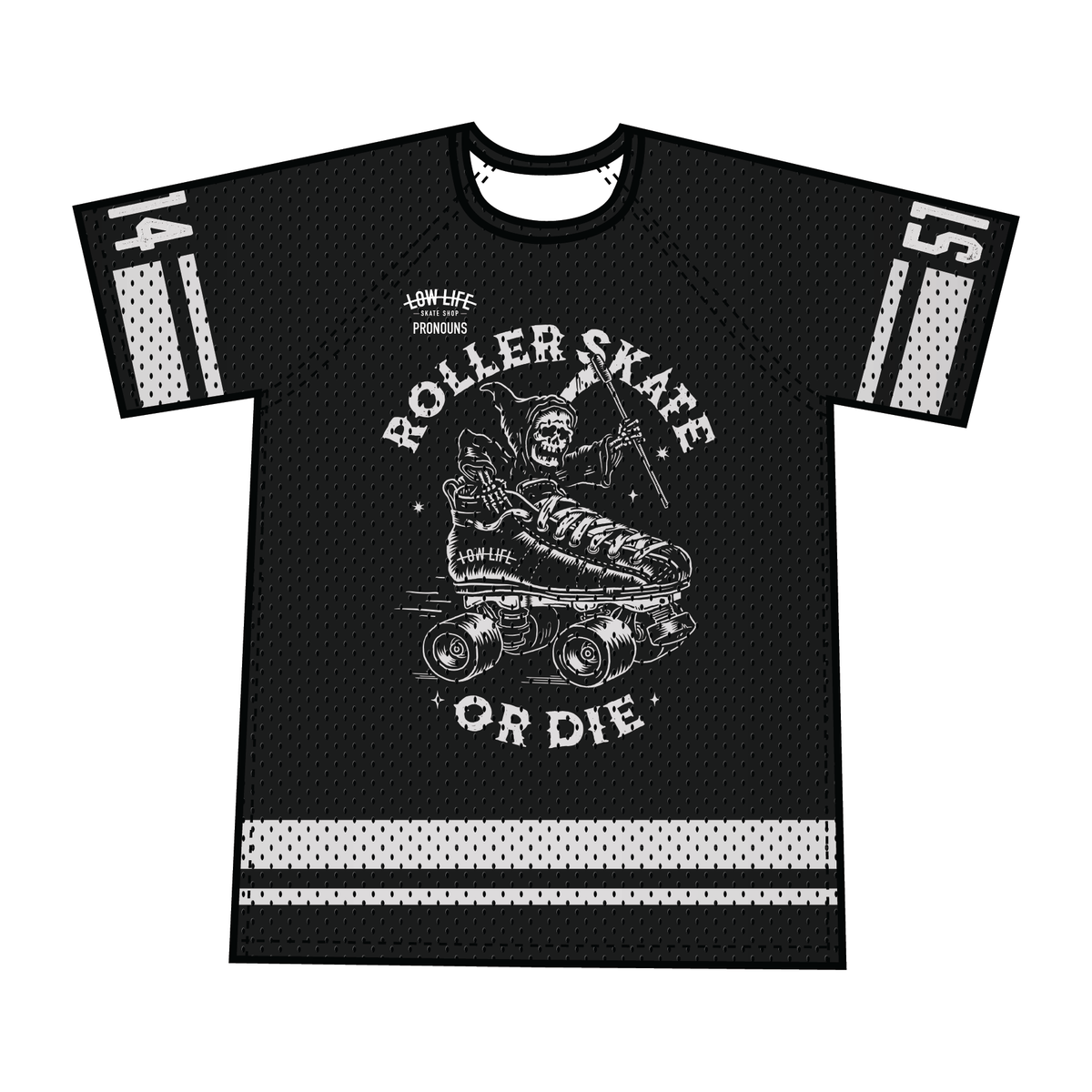Straight Cut Tee - Scrimmage Jersey – lowlifemtl