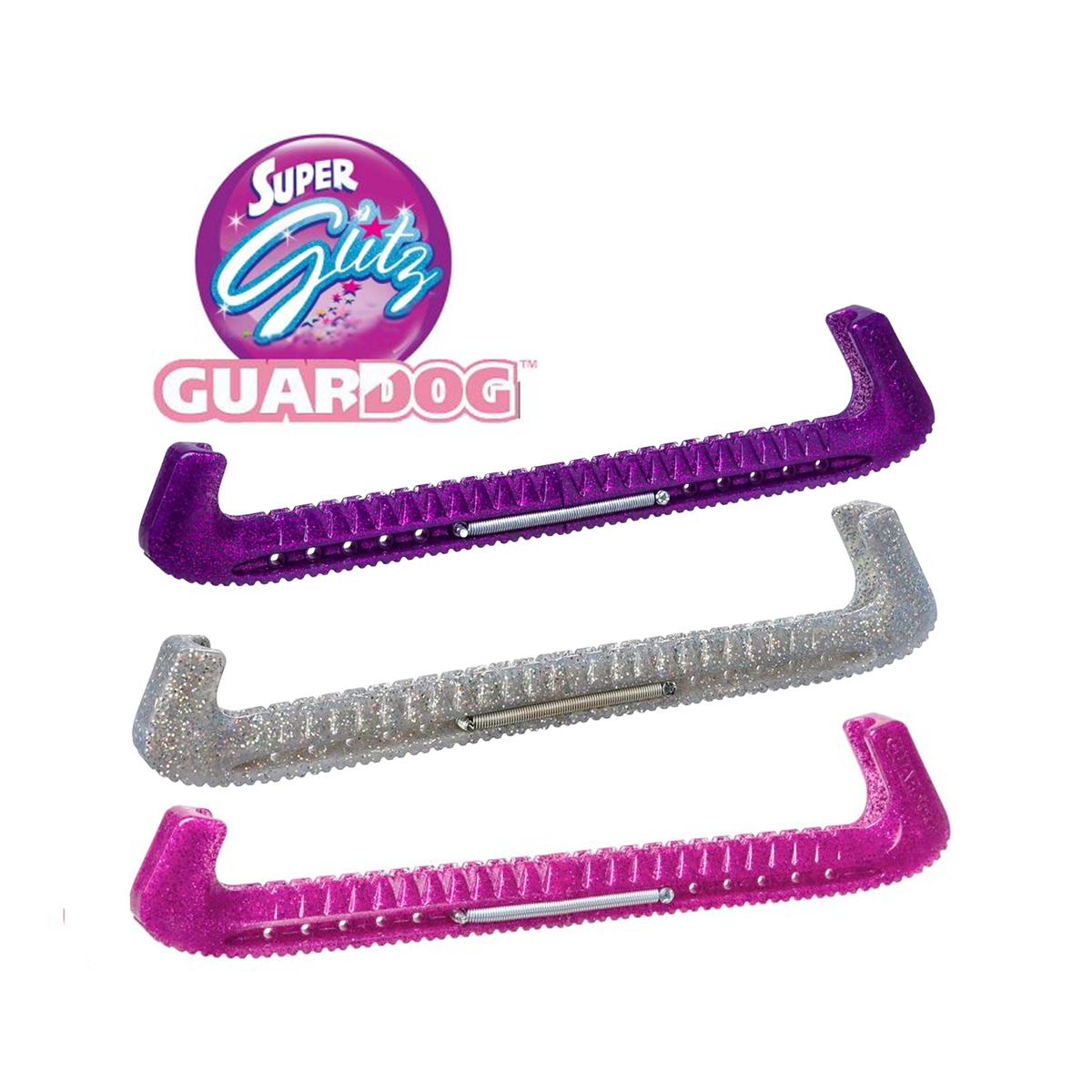 Guardog Hard Adjustable Skate Guards - Super GlitZ – lowlifemtl