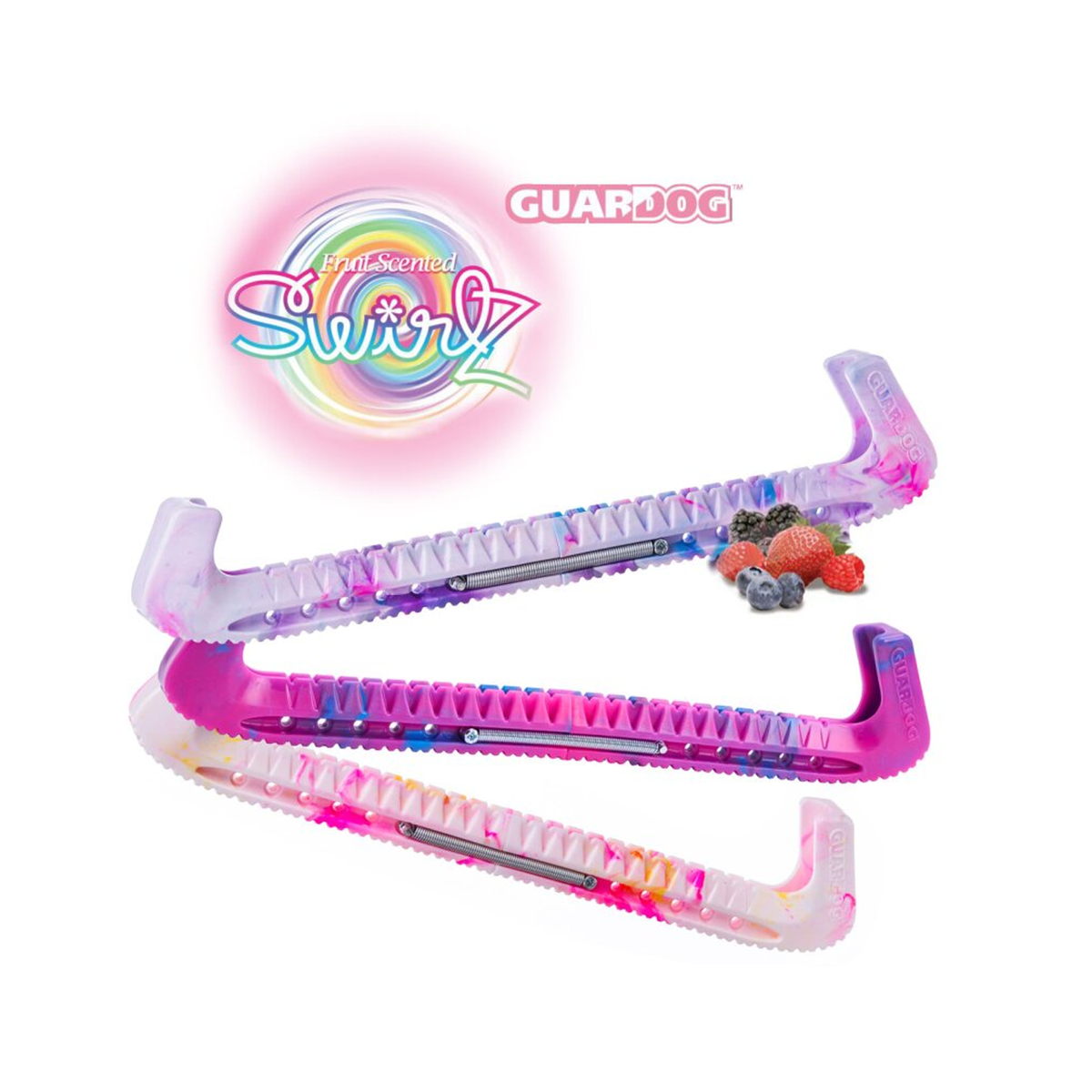 Guardog Hard Adjustable Skate Guards - Fruit scented SwirlZ – lowlifemtl